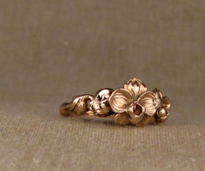 orchid ring | Gin and Butterflies