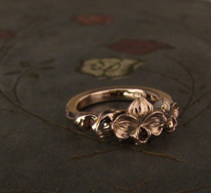 orchid ring | Gin and Butterflies